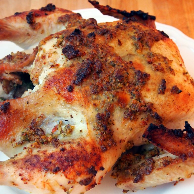 CHILI BUTTER ROAST CHICKEN - Cooking Is Like Love